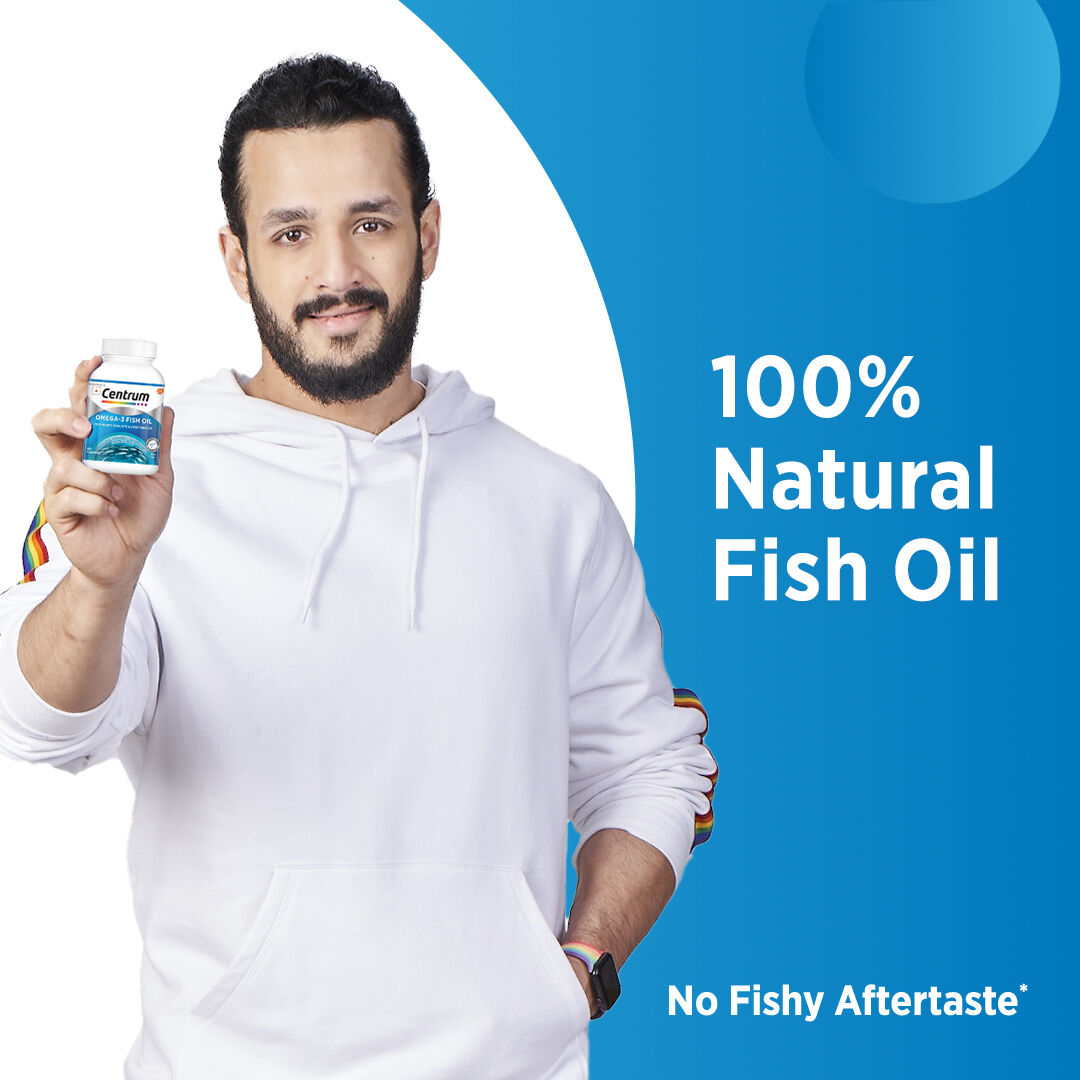 Buy Centrum Omega-3 Fish Oil 60 Capsules for INR 999.00 | Centrum