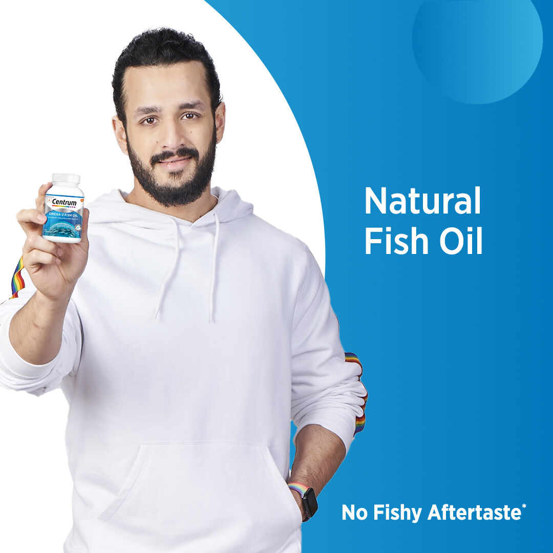 Buy Centrum Omega-3 Fish Oil 60 Capsules for INR 889.00 | Centrum