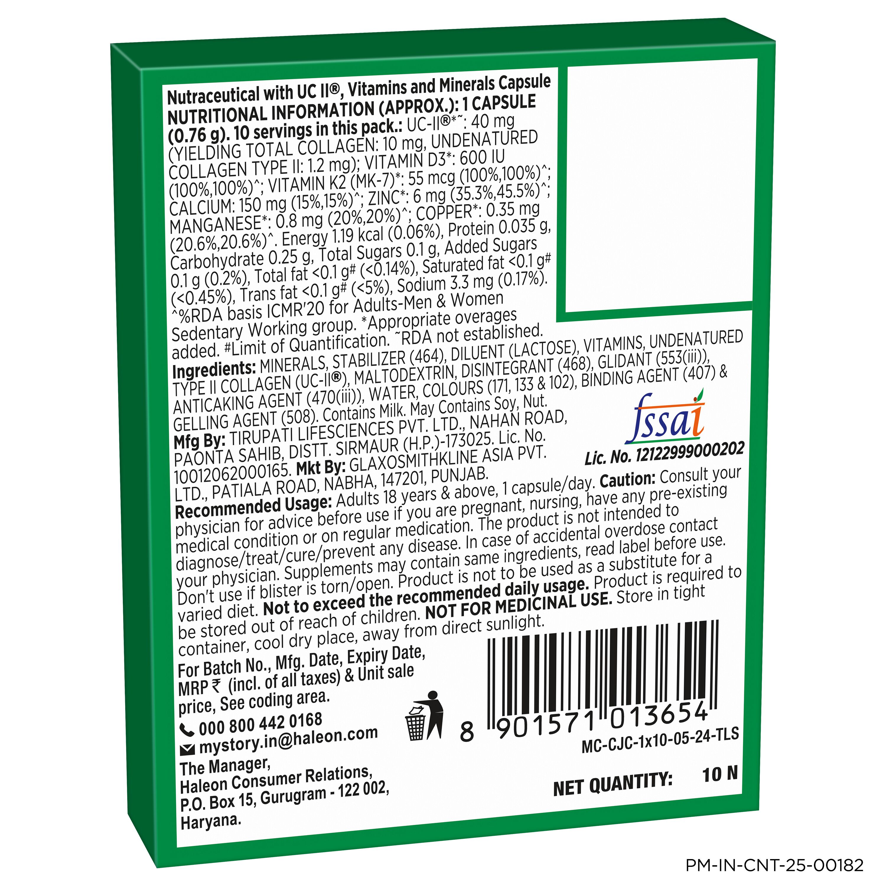 Buy Centrum Joint & Mobility 10 Capsules for INR 756.00 | Centrum